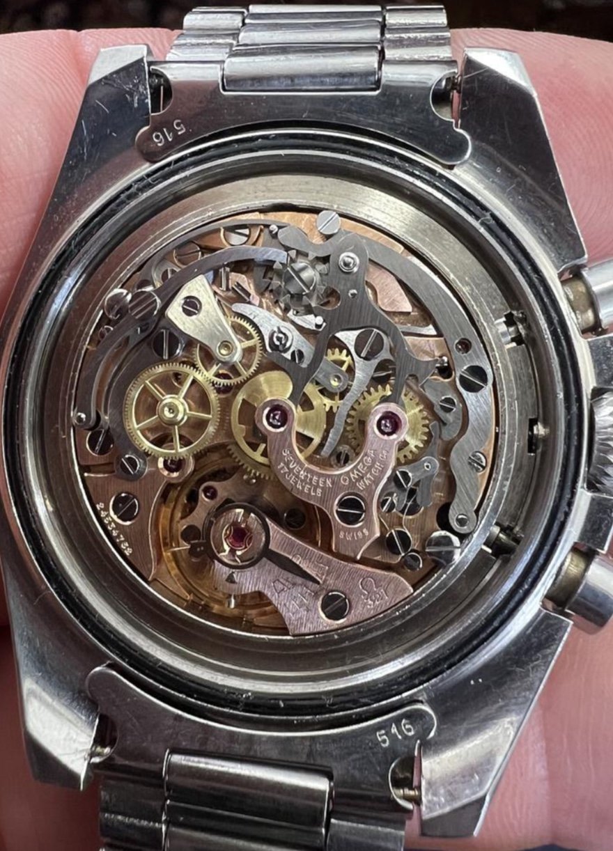 OMEGA Speedmaster Professional Reference 105.012-66 CB Case Unpolished ...