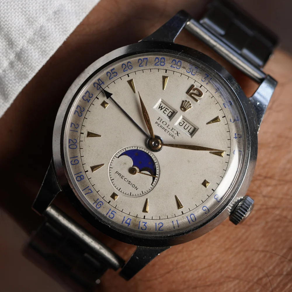 Rolex Padellone Reference 8171 Unpolished — Wind Vintage