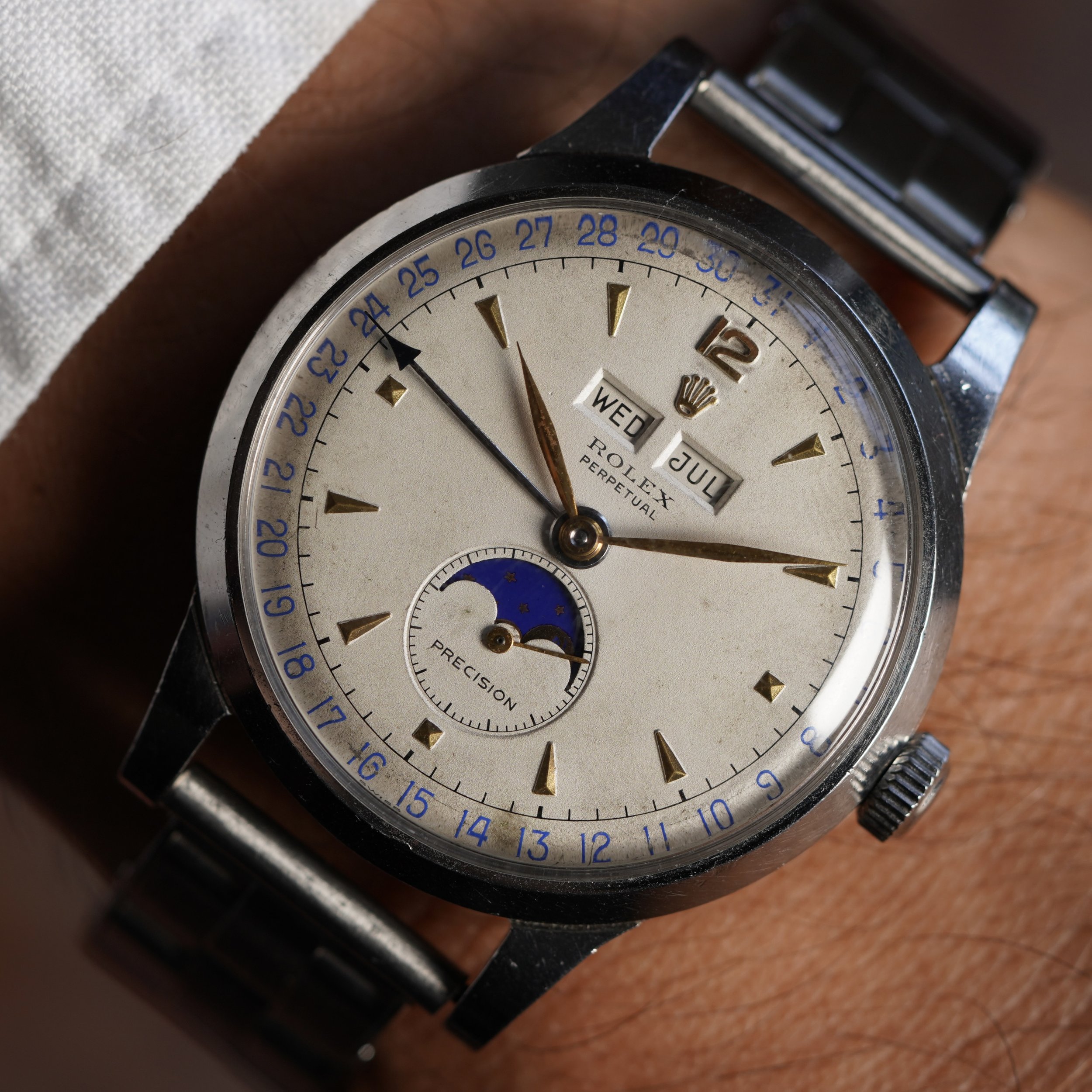 Rolex Padellone Reference 8171 Unpolished — Wind Vintage