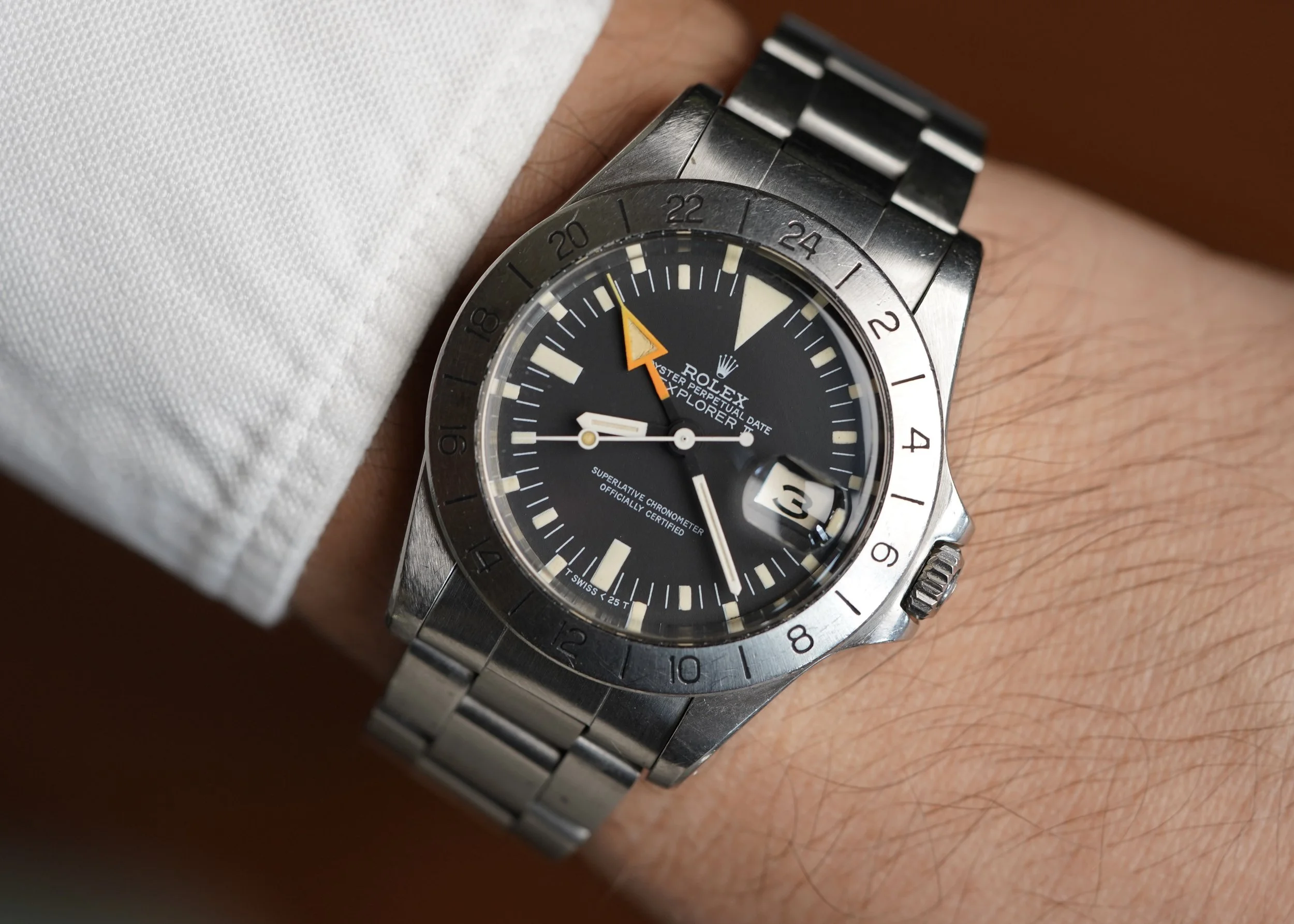 Rolex Explorer II Ref 1655 Unpolished — Wind Vintage