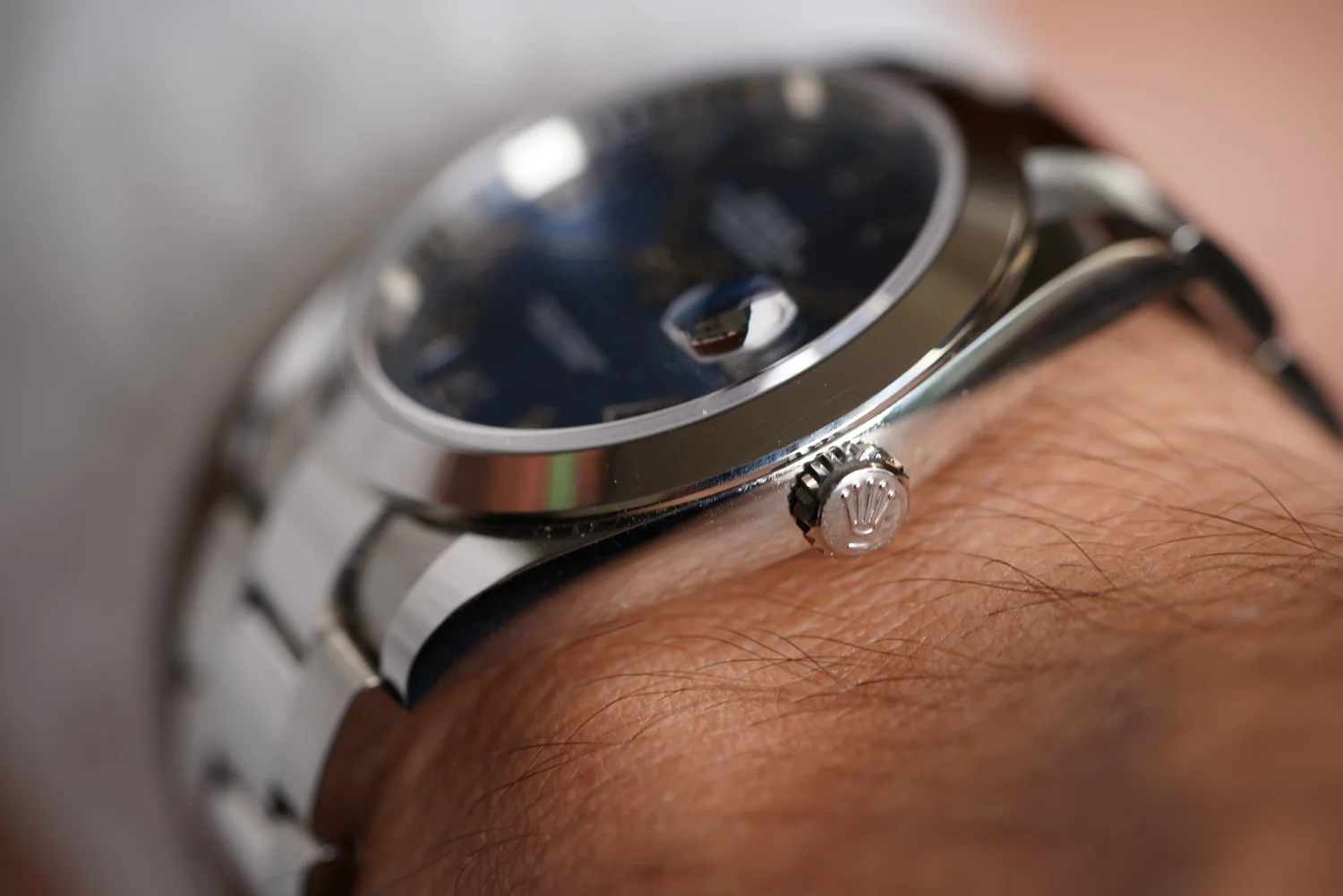 Rolex Datejust Blue Roman Numeral Dial Reference 126300 Full Set ...