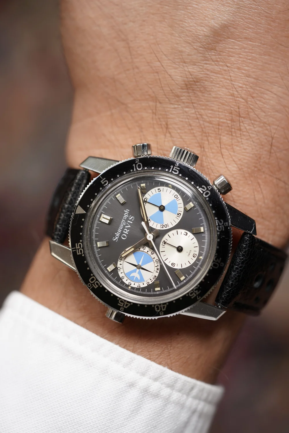 Orvis Solunagraph by Heuer Reference 2446C — Wind Vintage