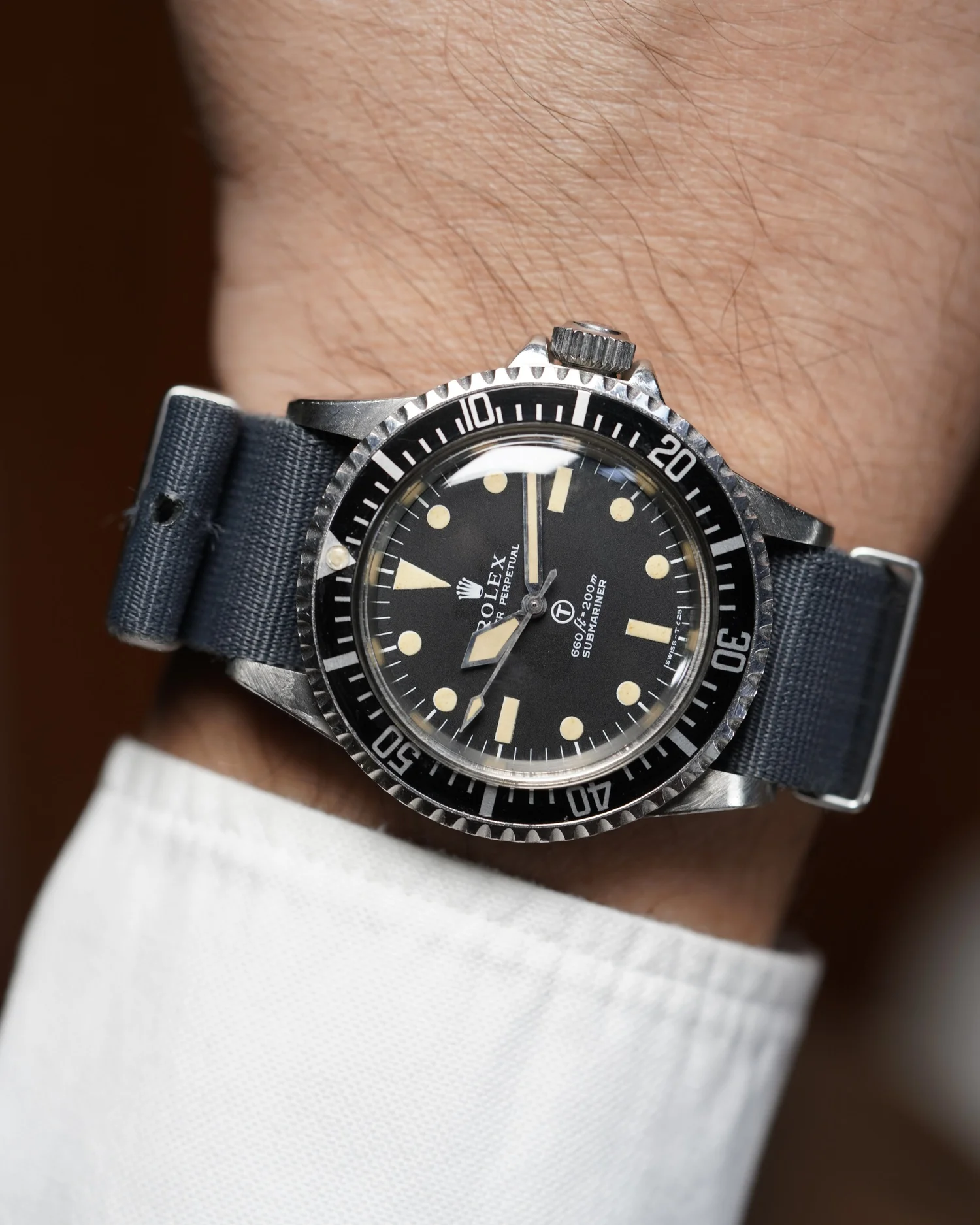 Rolex MilSub Submariner Reference 5513 — Wind Vintage