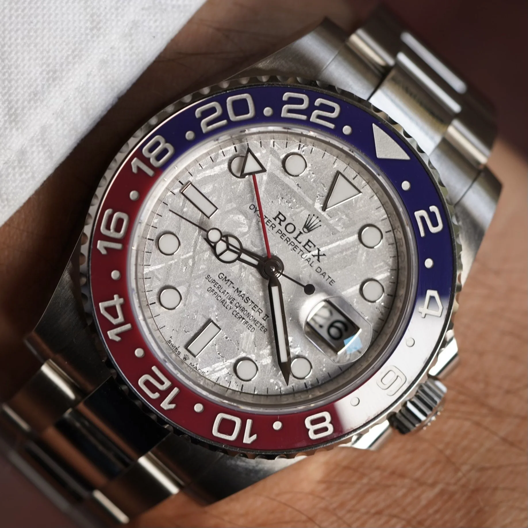 Rolex Meteorite Dial GMT-Master II 126719BLRO Unpolished Full Set ...