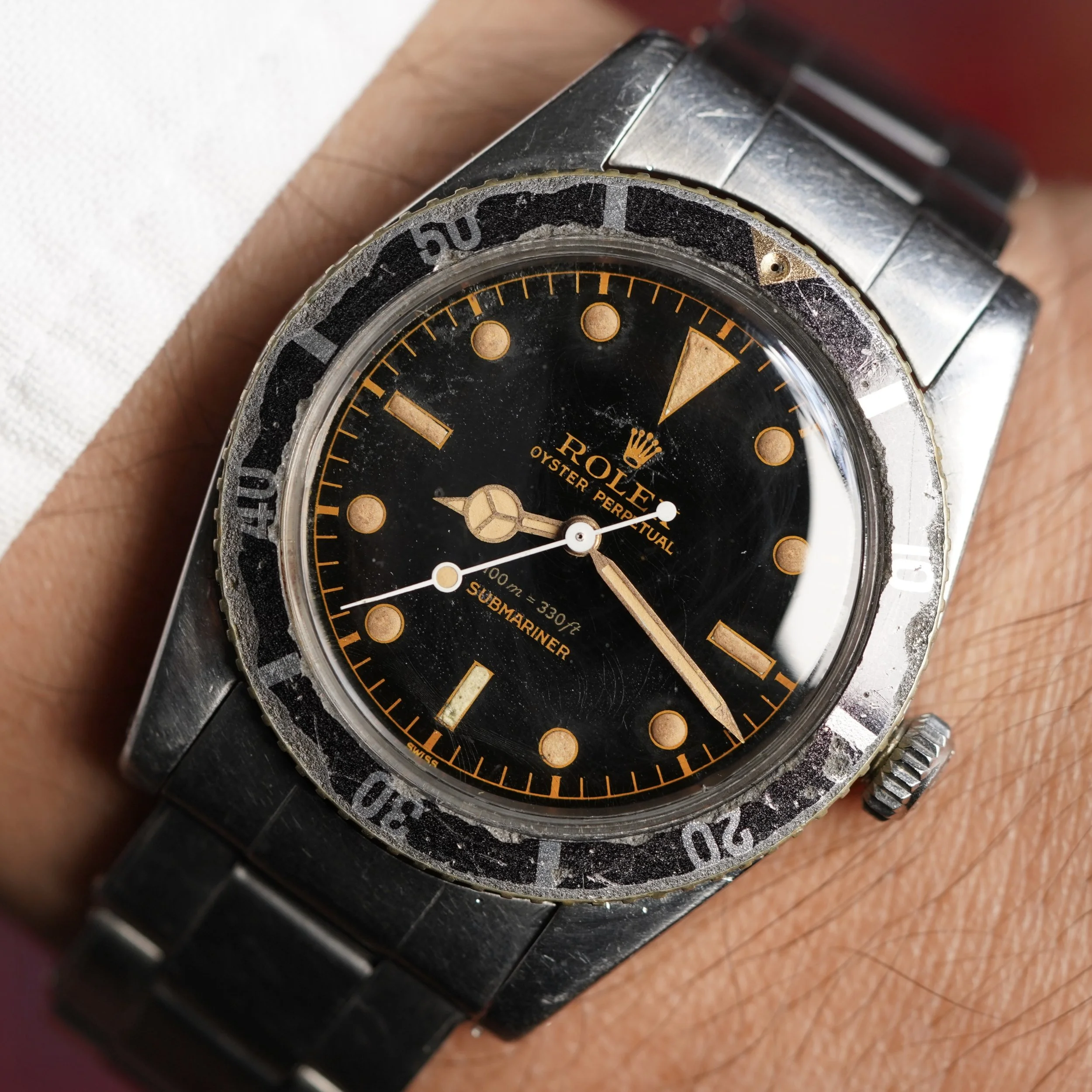 Rolex Small Crown Submariner Reference 6536/1 — Wind Vintage