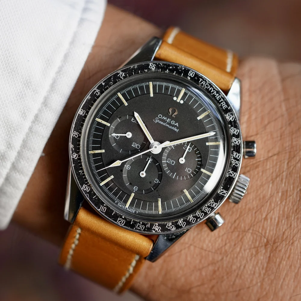 OMEGA Ed White Speedmaster Reference 105.003-63 w/ Extract & Booklet ...
