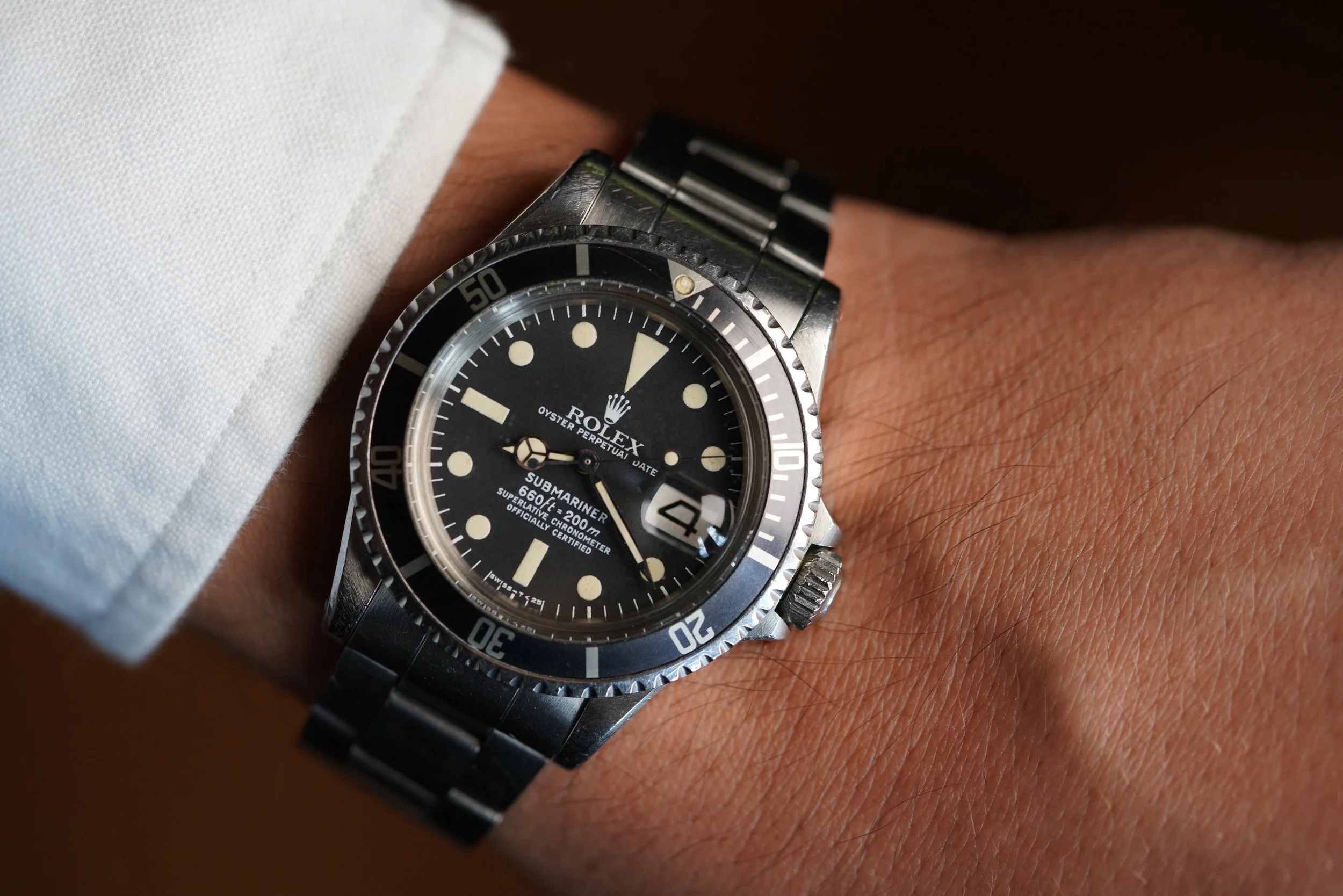 Rolex Submariner Ref 1680 Unpolished — Wind Vintage