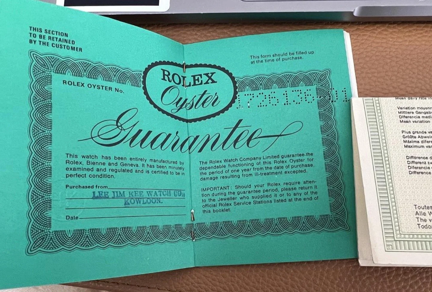 Rolex GMT-Master Reference 1675 w/ Papers and Booklet — Wind Vintage