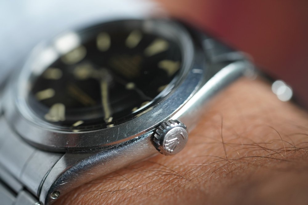 Rolex Explorer I Tropical Dial Reference 1016 Unpolished — Wind Vintage