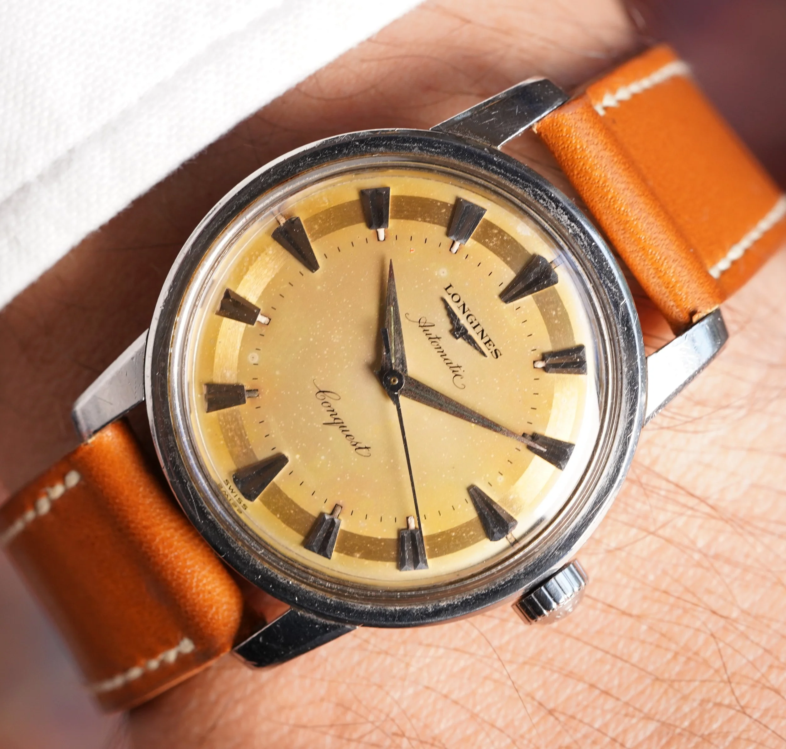 Longines Conquest Reference 9000 — Wind Vintage