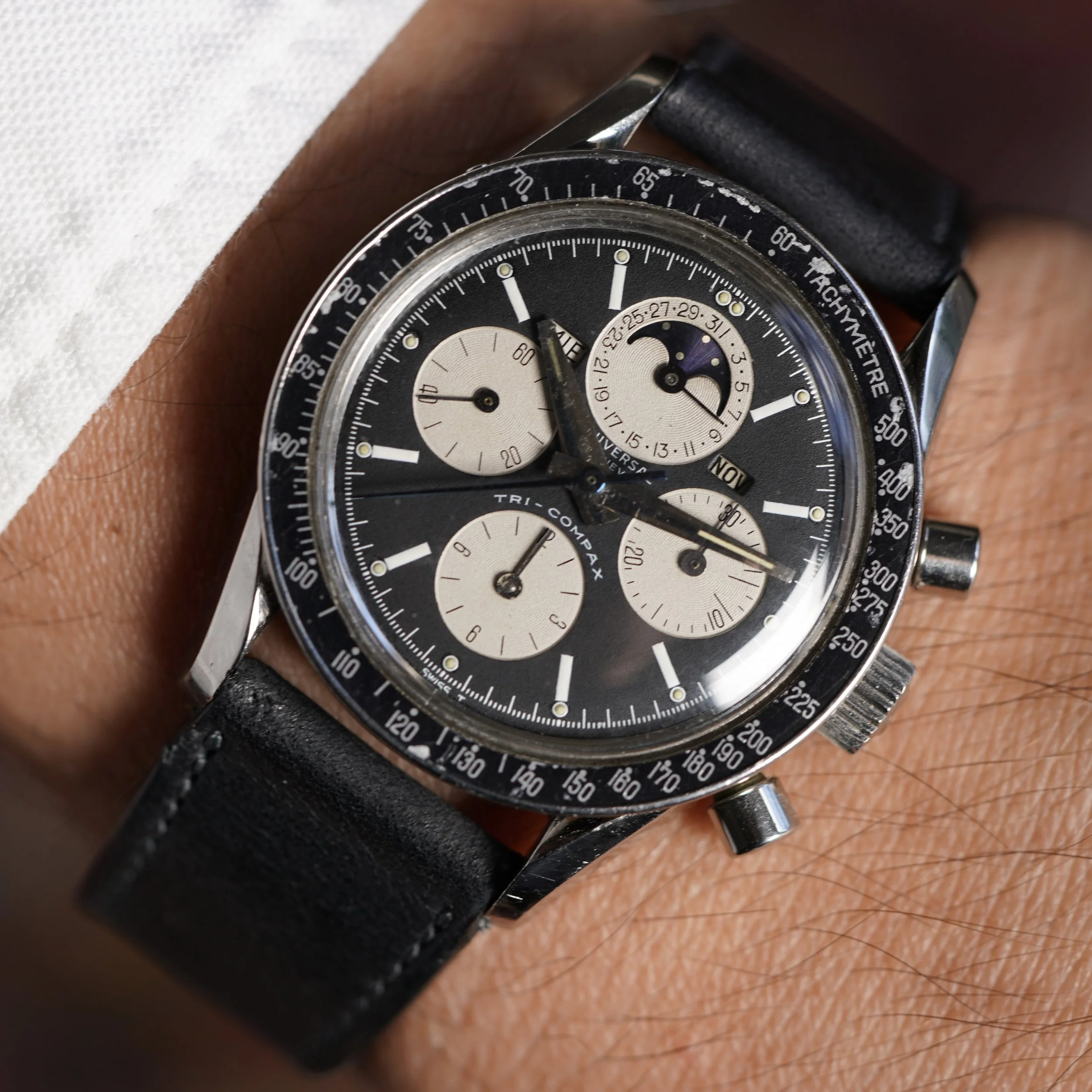 Universal Genève Tri-Compax Evil Clapton Reference 88101/02 — Wind Vintage