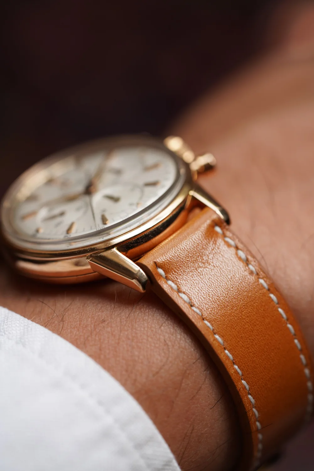 OMEGA Seamaster Chronograph Reference OT 2884 In 18K Rose Gold — Wind ...