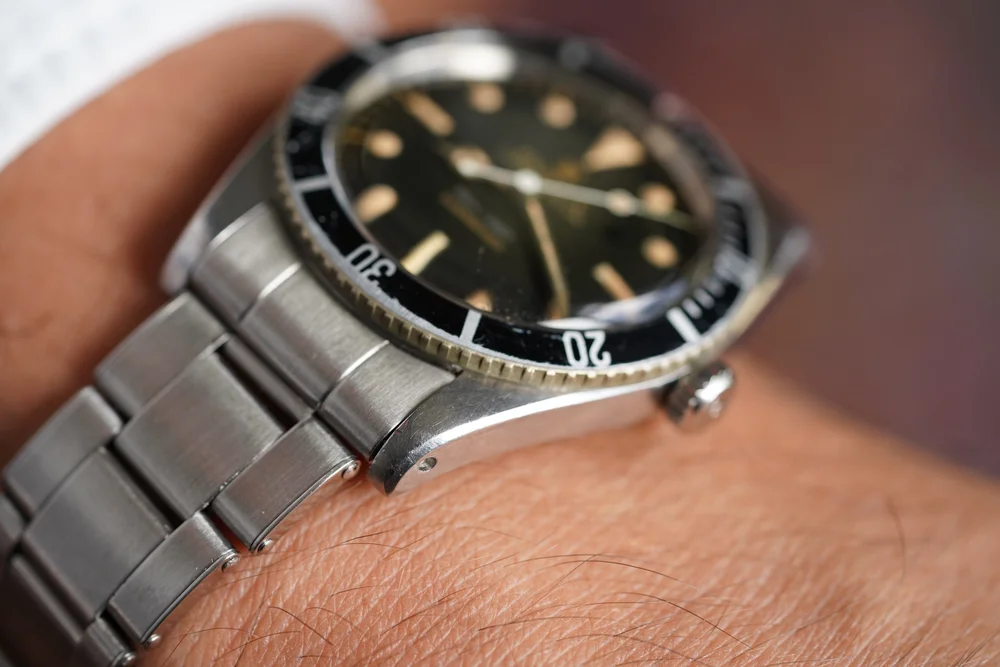 Rolex Small Crown Submariner Reference 6536/1 Unpolished — Wind Vintage