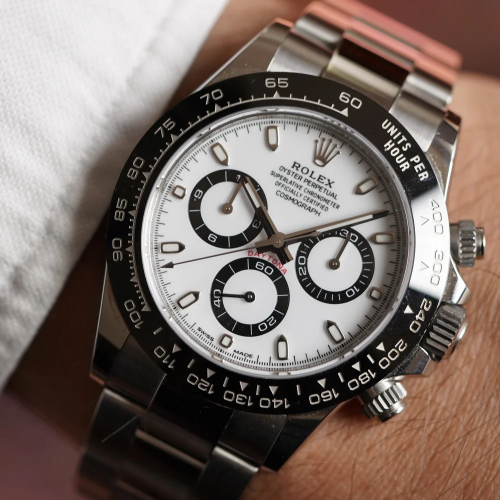 Rolex Panda Daytona Reference 116500LN Full Set Unpolished — Wind Vintage