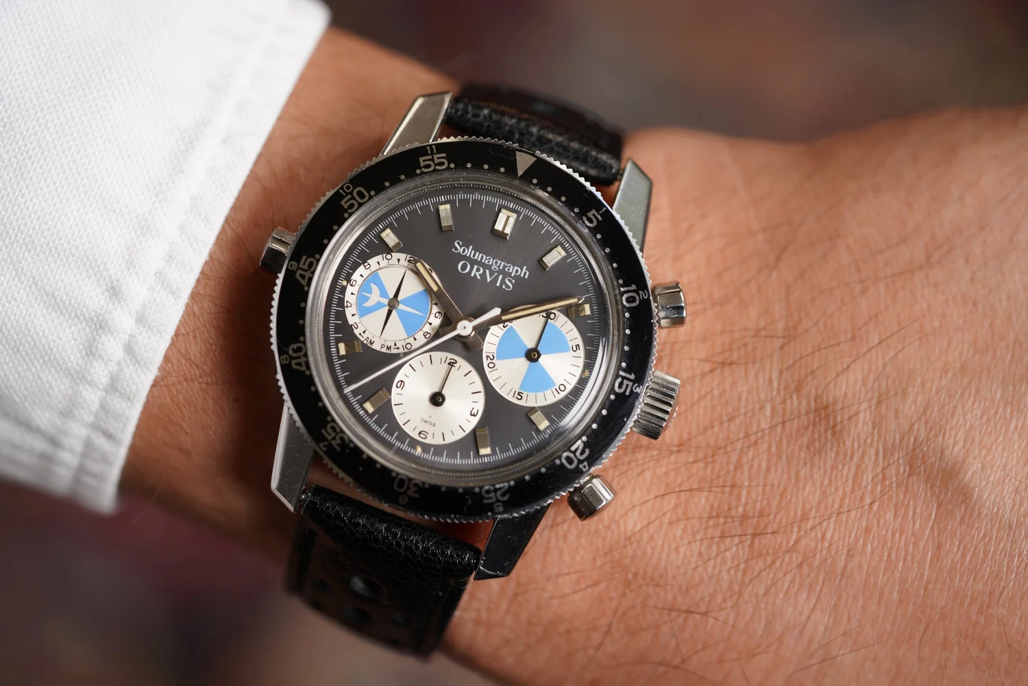 Orvis Solunagraph by Heuer Reference 2446C — Wind Vintage