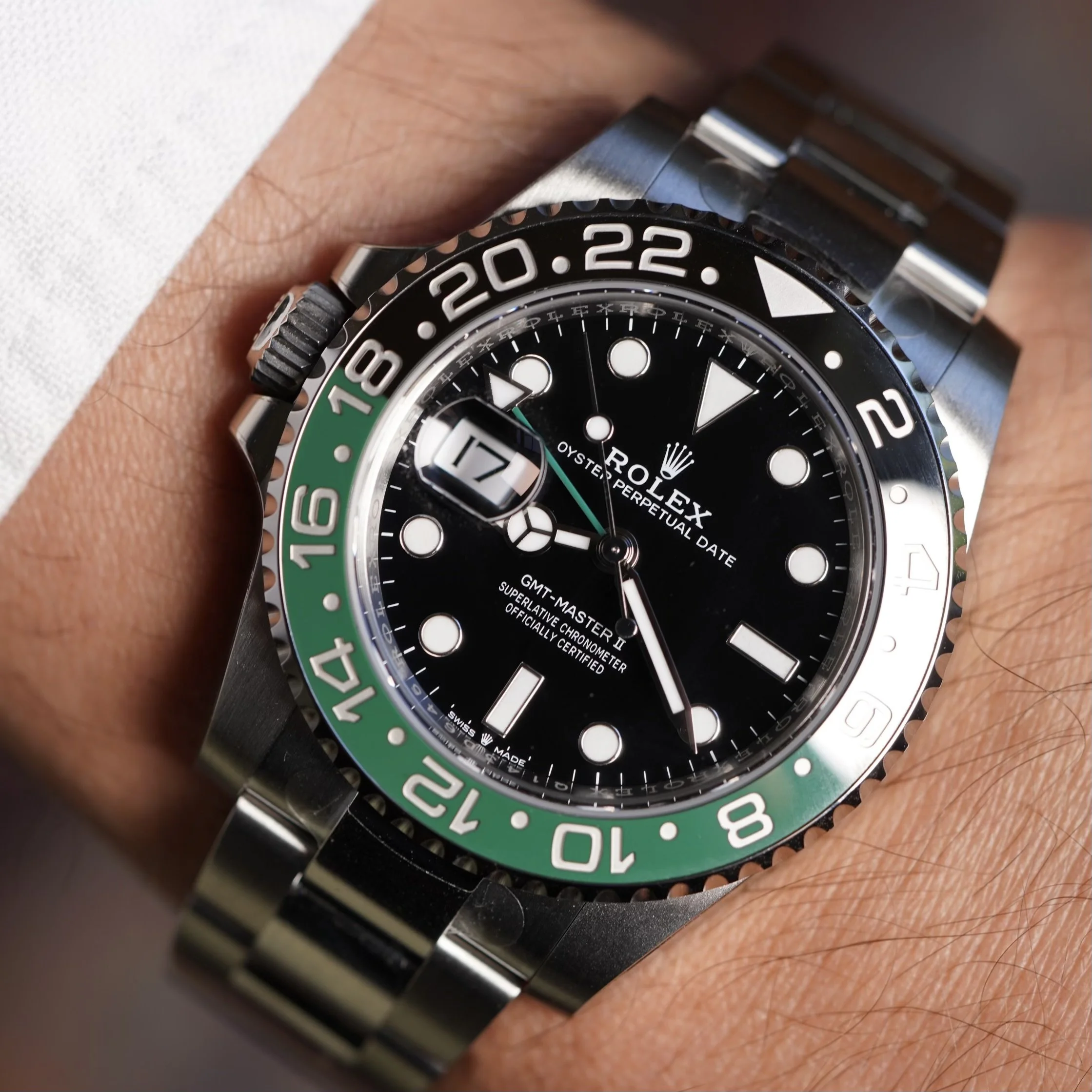 Rolex Sprite GMT Master II Reference 126720VTNR Full Set Wind Vintage