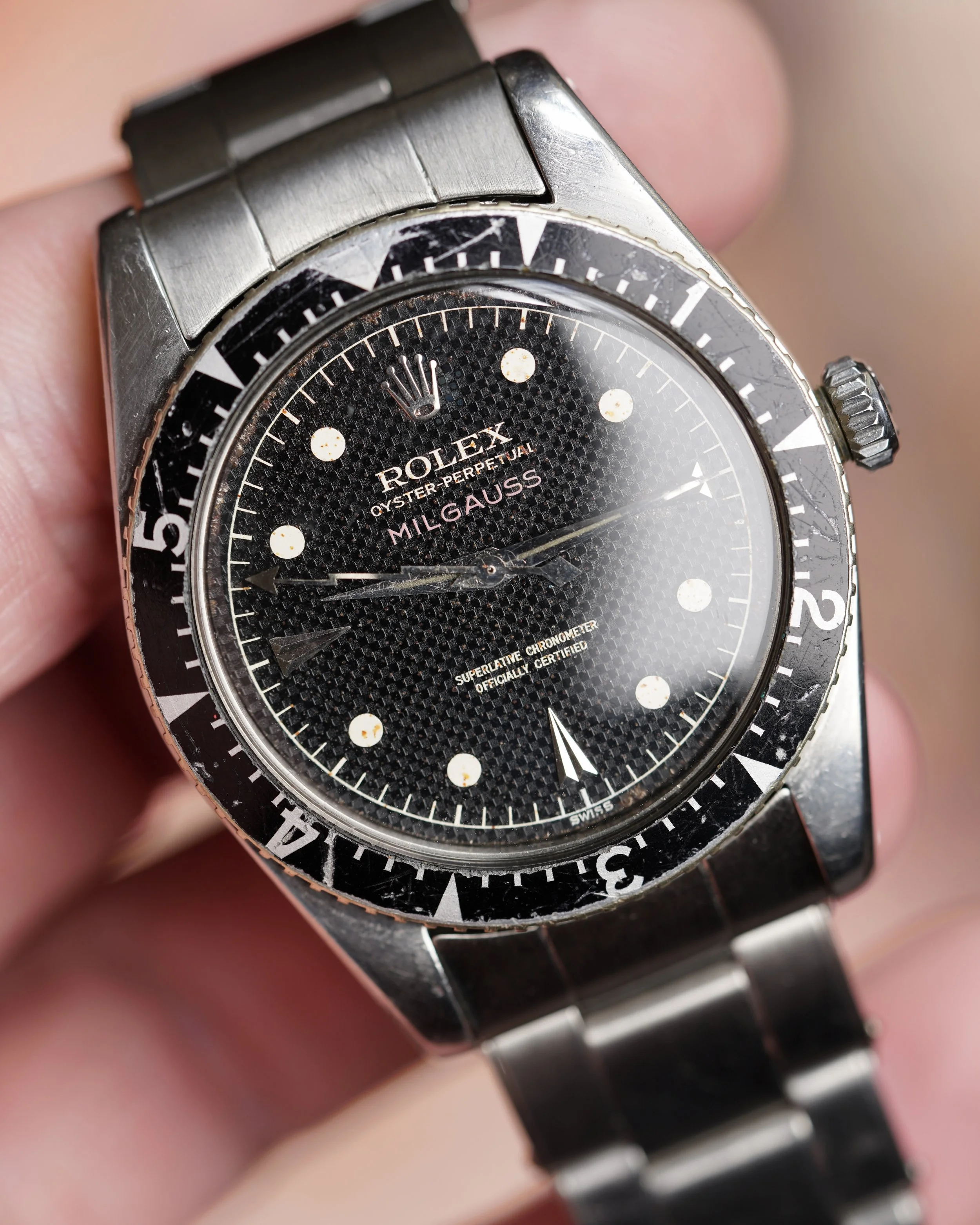 Rolex Milgauss Reference 6541 Unpolished — Wind Vintage