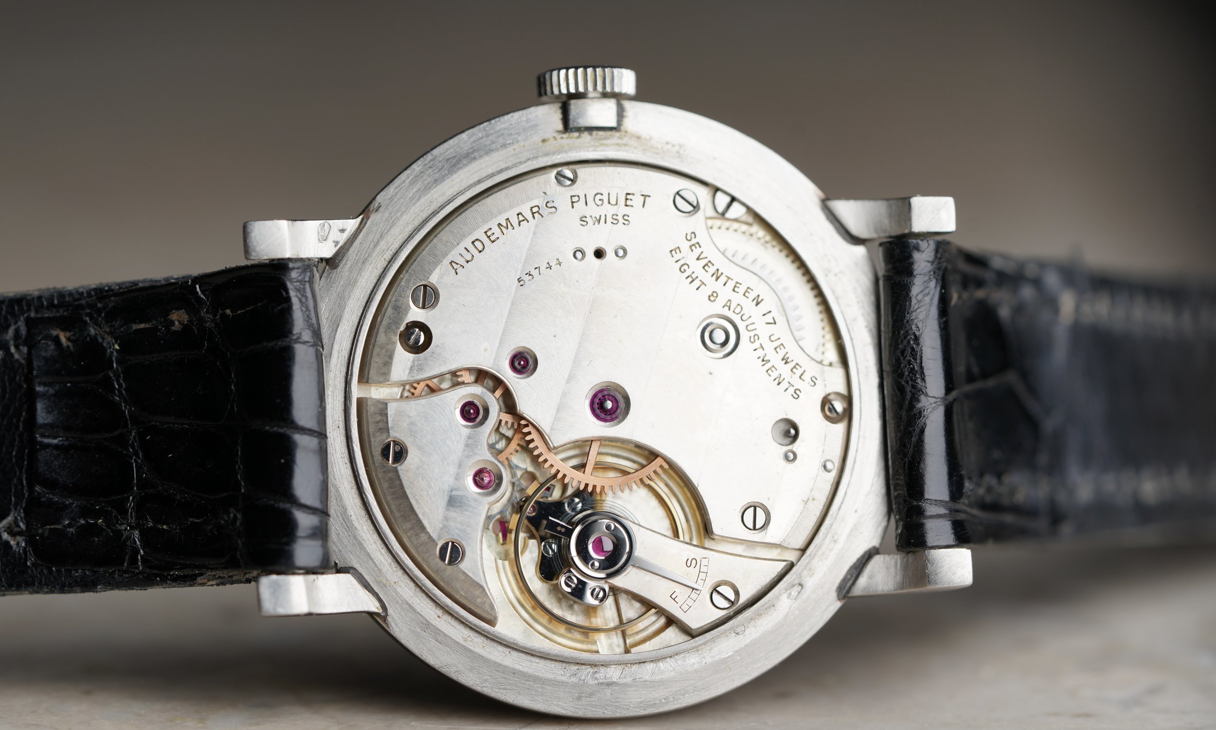 Audemars Piguet Diamond Dial Reference 5051PT VZSS Movement in Platinum ...