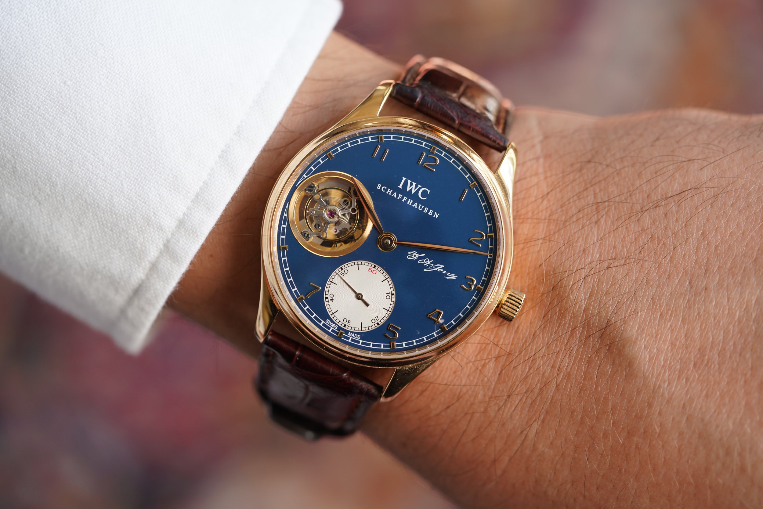 IWC Limited Edition Portugieser Tourbillon F.A. Jones Reference 5447-02 ...