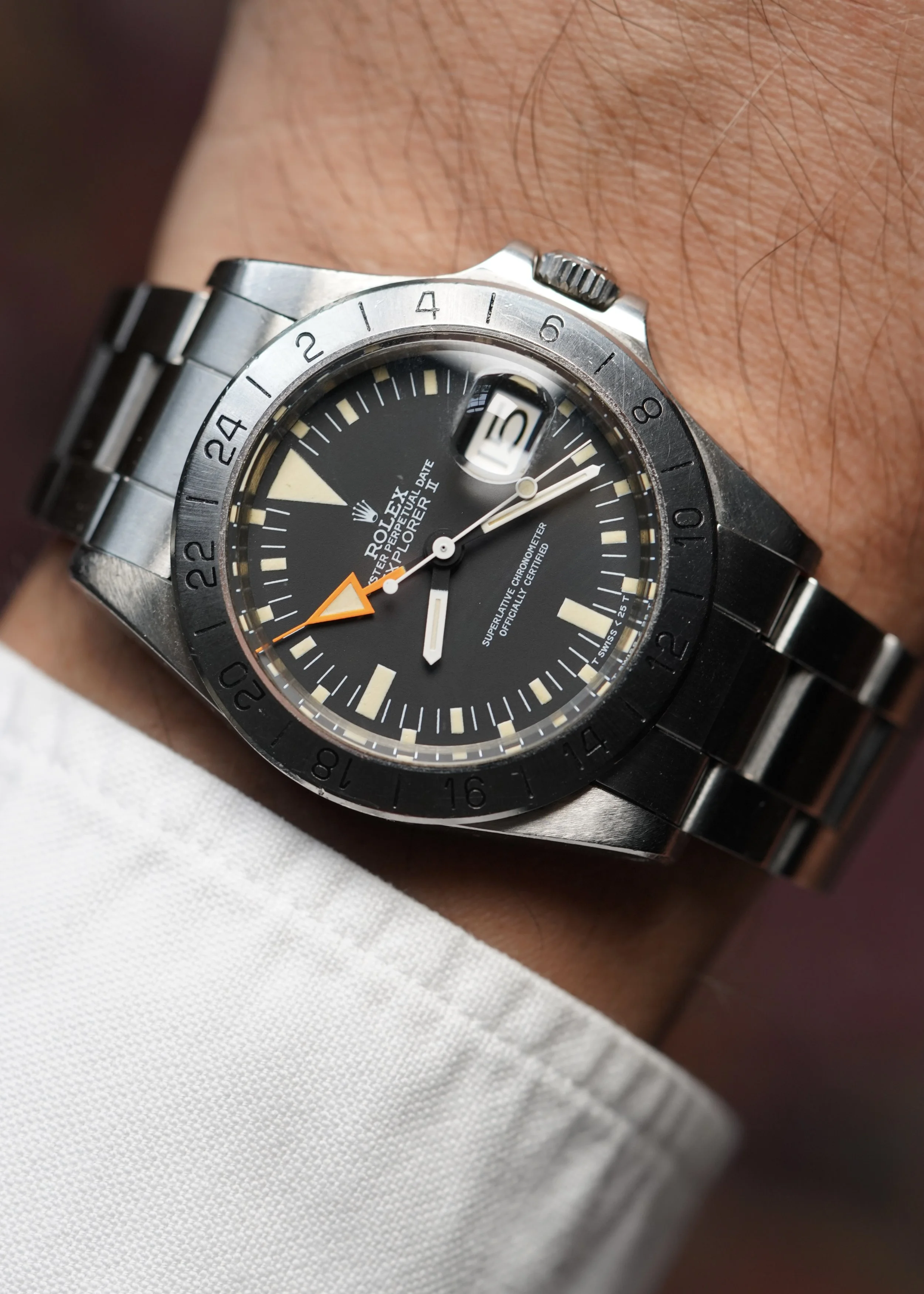 Rolex Explorer II 1655 Unpolished — Wind Vintage