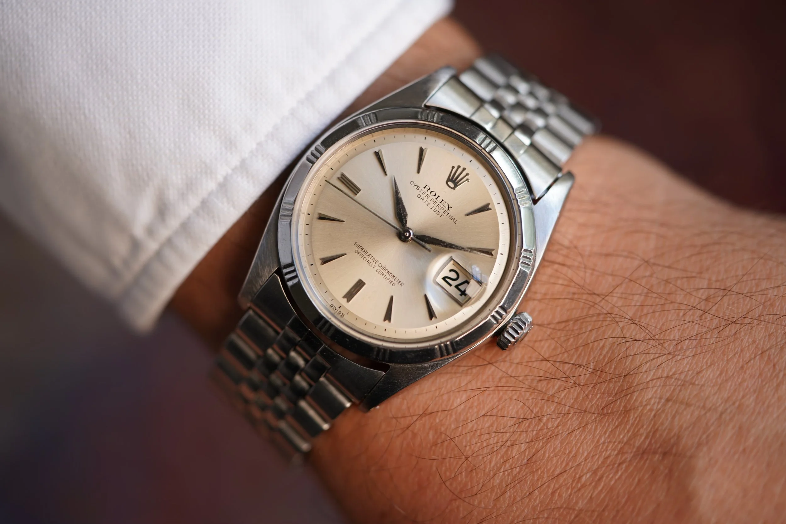 Rolex Datejust “Bamboo Bezel” Reference 1603 — Wind Vintage