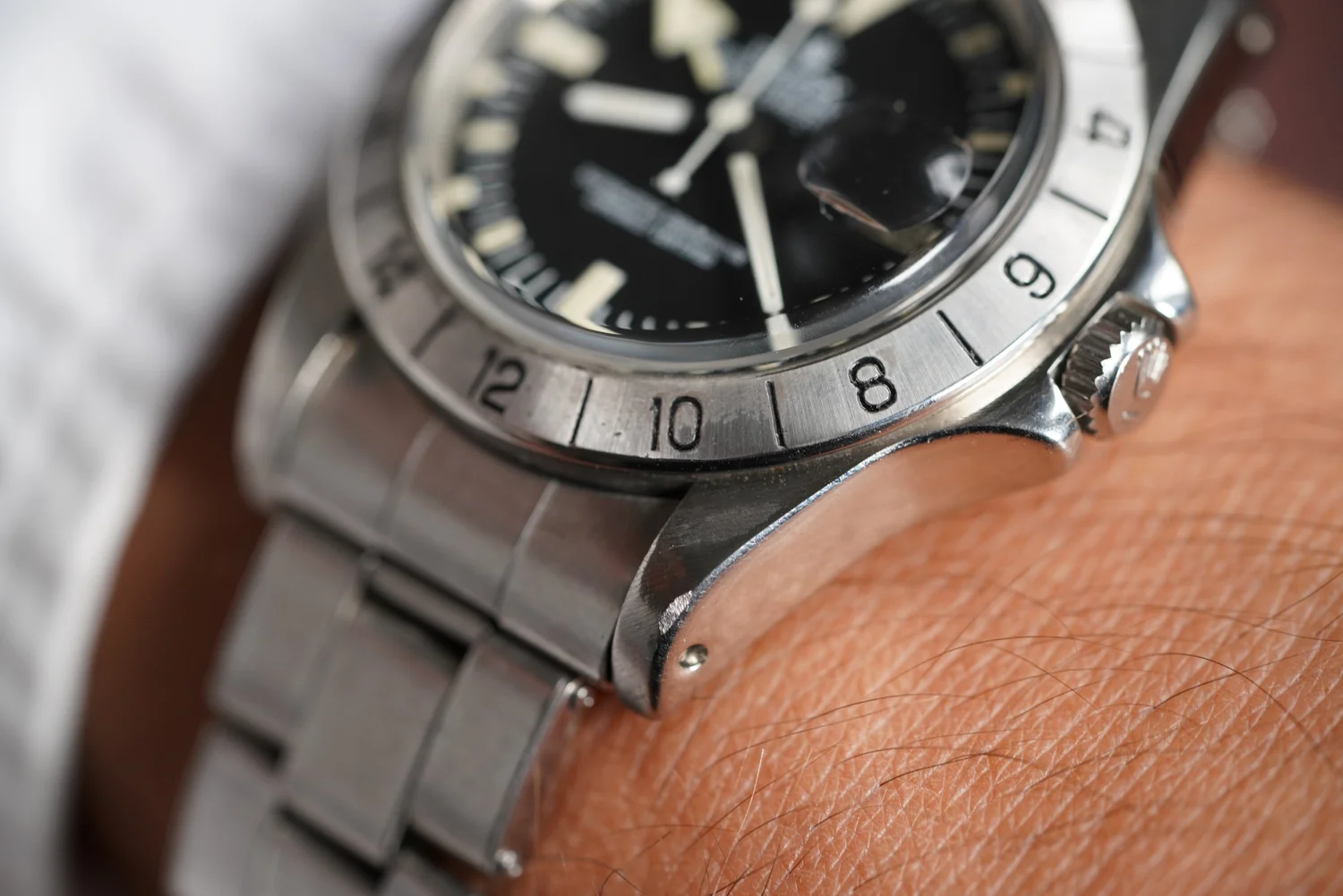 Rolex Rail Dial Explorer II Reference 1655 Full Set — Wind Vintage