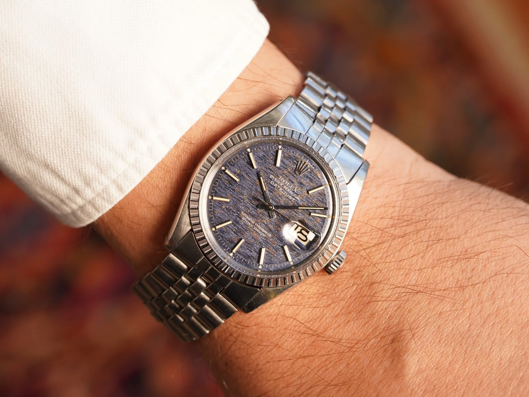 Don't Sleep On This: The Simple Vintage Rolex Datejust in Steel — Wind ...