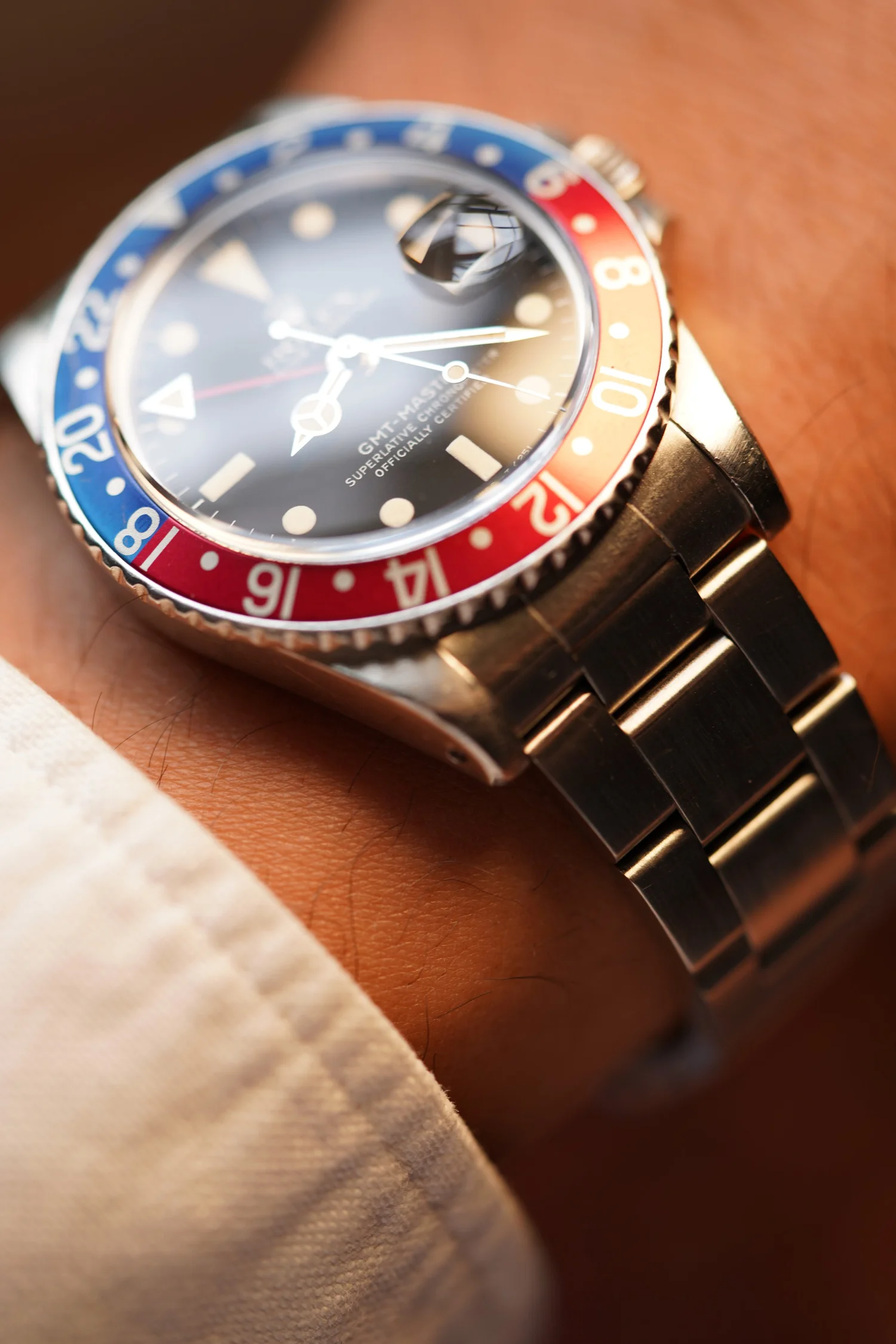Rolex GMT-Master Reference 1675 "Unpolished" — Wind Vintage