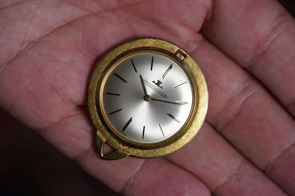 Jaeger-LeCoultre Golf Pocket Watch in 18K Yellow Gold Unpolished — Wind ...