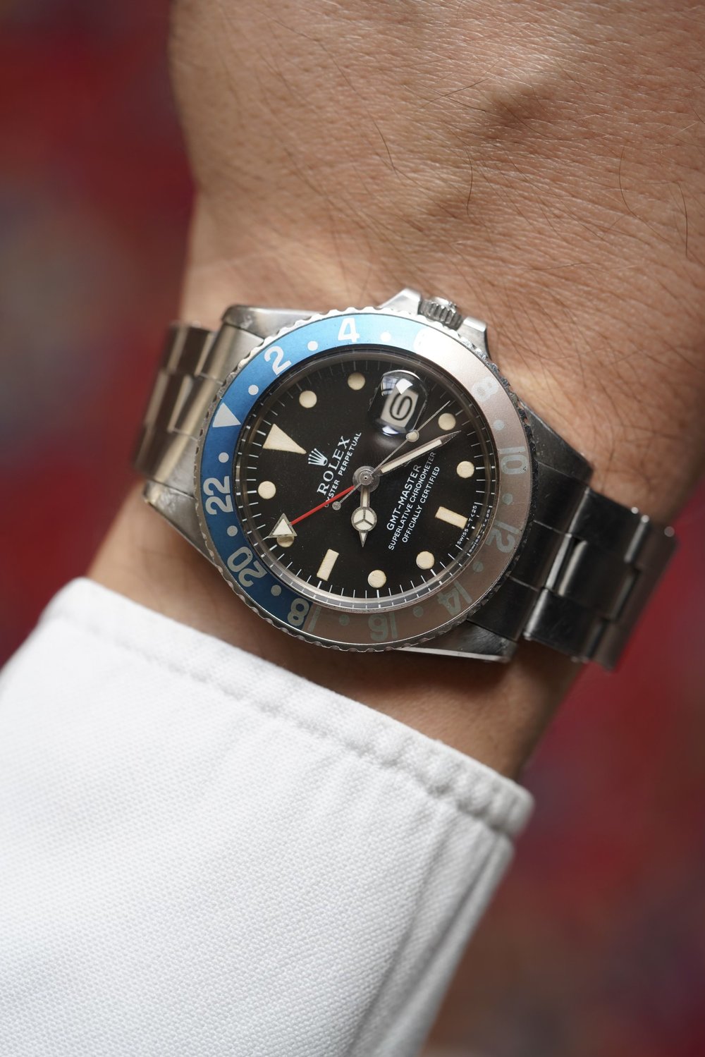 Rolex Mega Fat Font GMT-Master Reference 1675 Unpolished Full Set ...