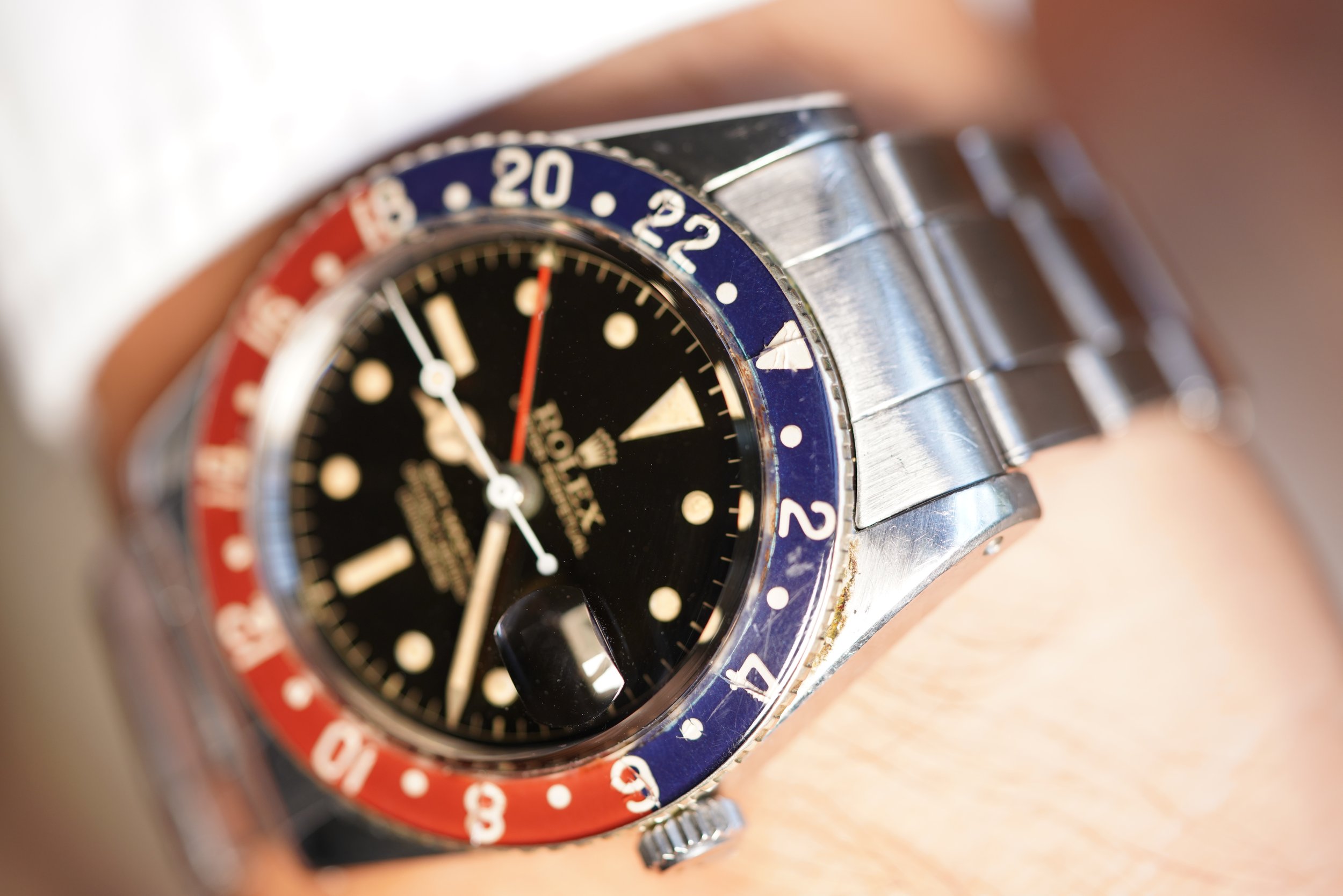 Rolex GMT-Master Reference 6542 "Bakelite" — Wind Vintage
