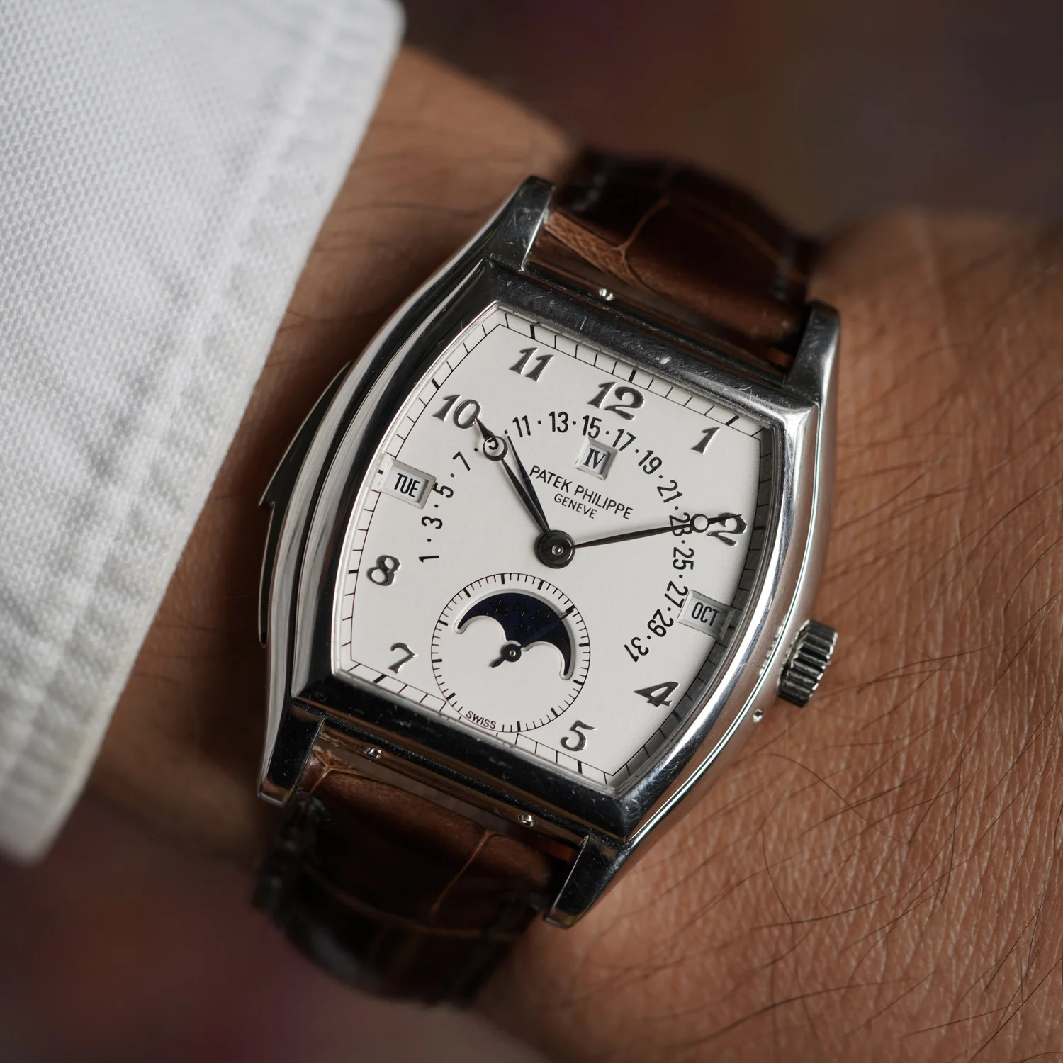 Patek Philippe Reference 5013 in Platinum Full Set — Wind Vintage