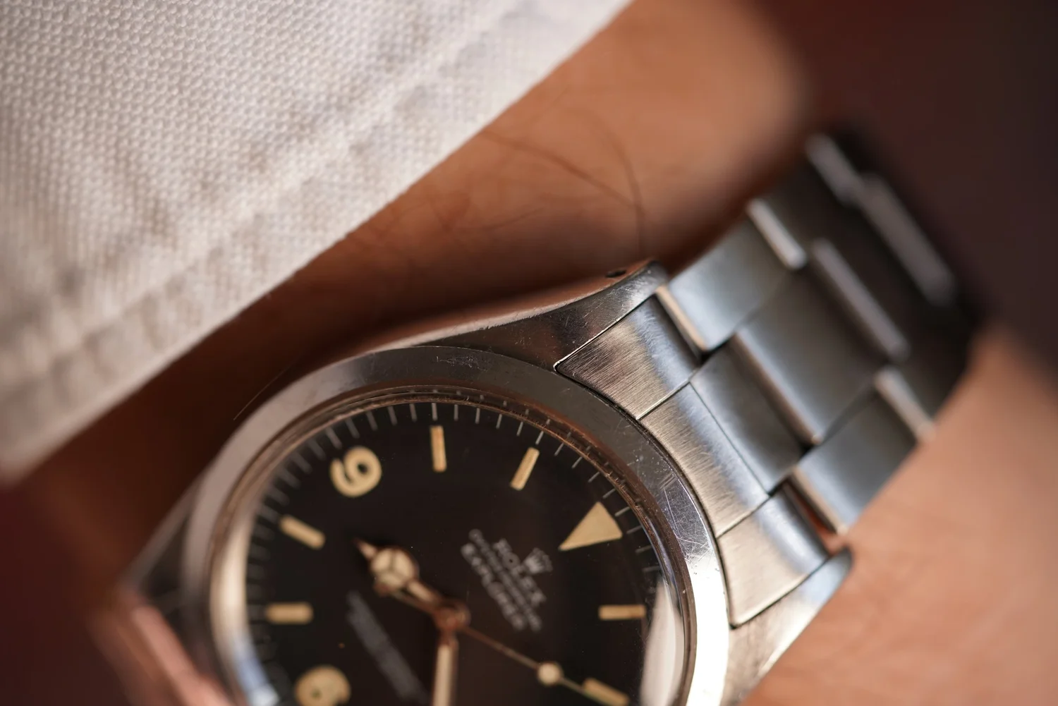 Rolex Explorer I Mark 2 Matte Dial Reference 1016 Unpolished — Wind Vintage