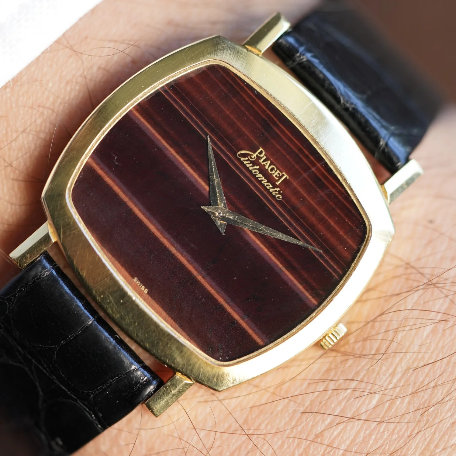 Piaget 12P Tiger Eye Reference 12731 Unpolished — Wind Vintage