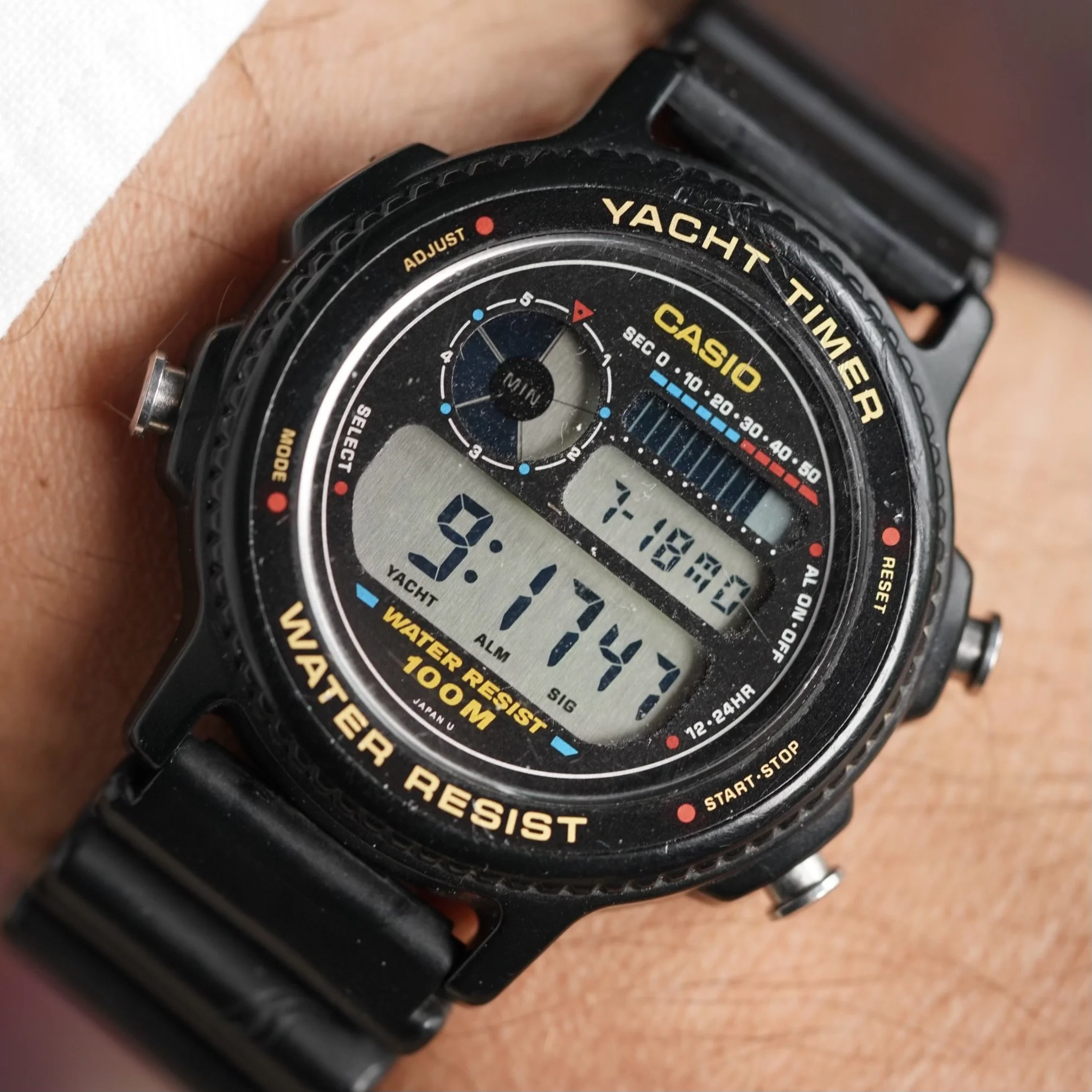 Casio Yacht Timer TRW-31 — Wind Vintage