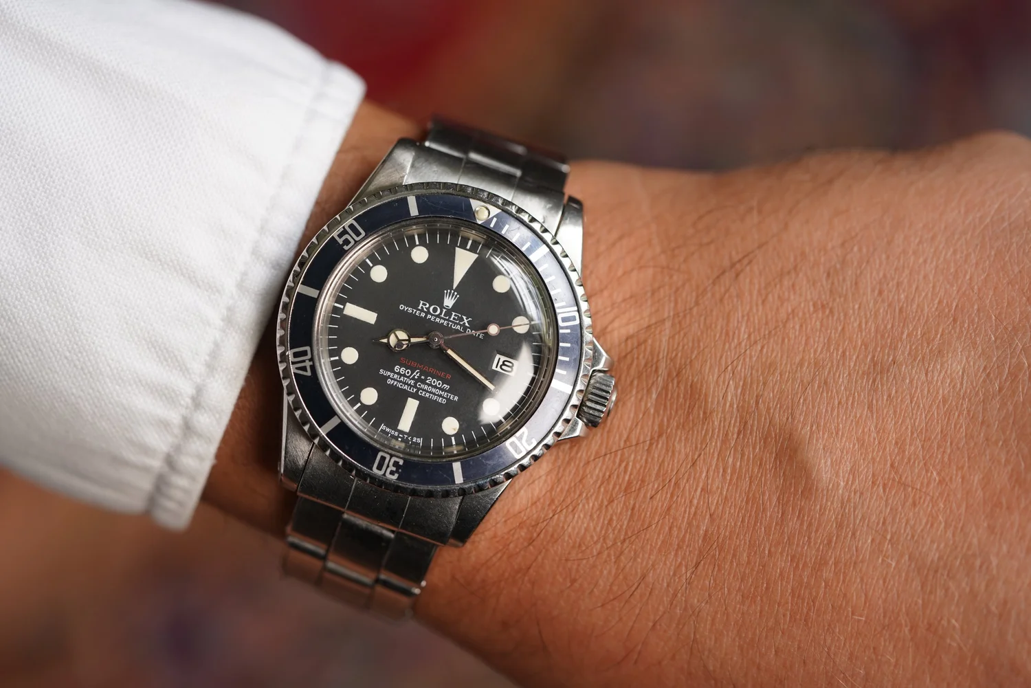 Rolex Red Submariner Reference 1680 — Wind Vintage