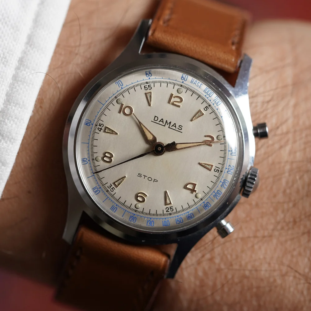 Damas Wristwatch Unpolished — Wind Vintage