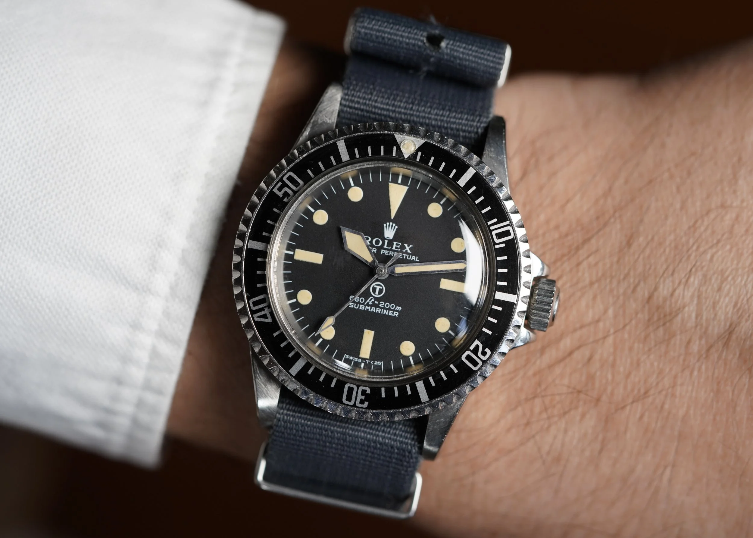 Rolex MilSub Submariner Reference 5513 — Wind Vintage