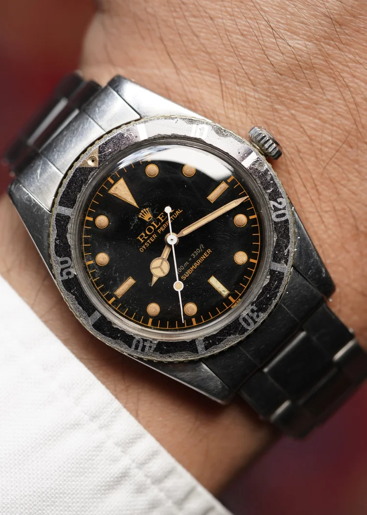 Rolex Small Crown Submariner Reference 6536/1 — Wind Vintage