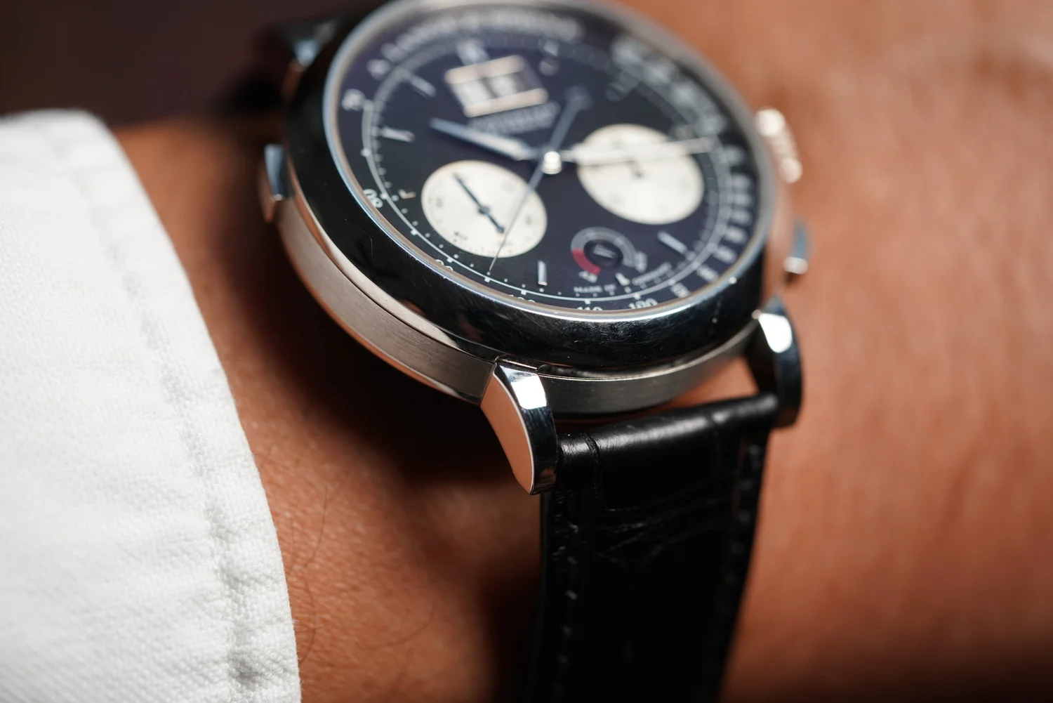 A. Lange & Söhne Datograph Flyback Reference 405.035 Up/Down in ...