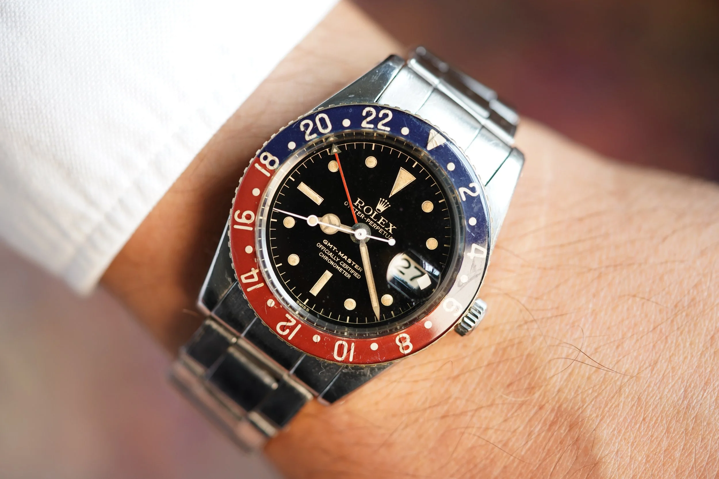 Rolex GMT Master Reference 6542 Bakelite Wind Vintage