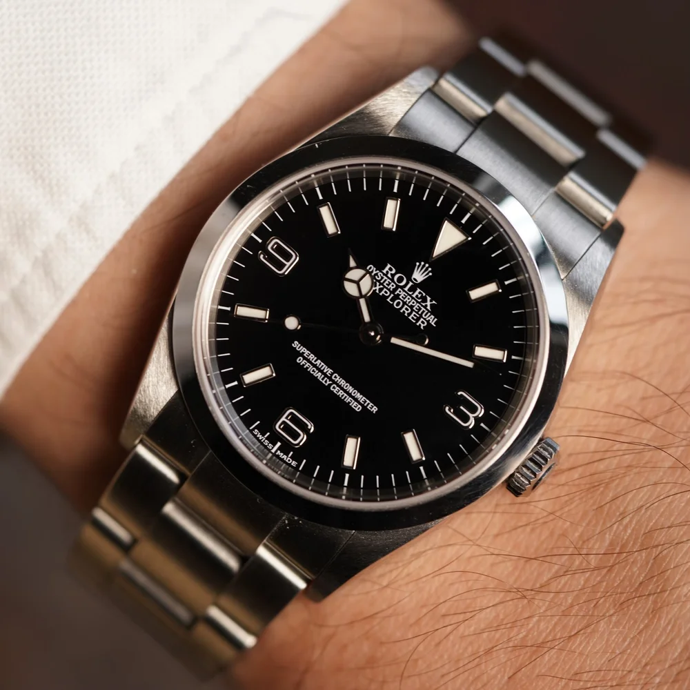 Rolex Explorer I Reference 114270 New Old Stock Full Set — Wind Vintage