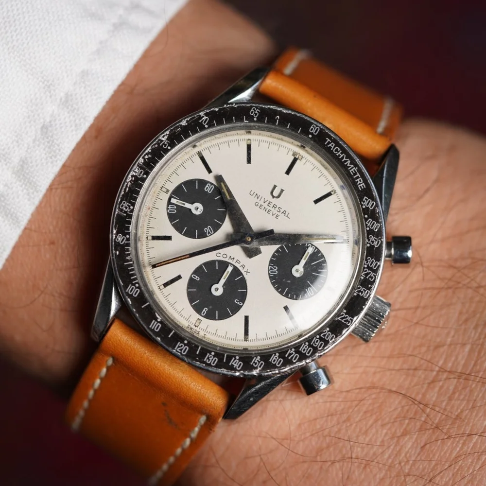 Universal Geneve Compax Nina Rindt Reference 885103/02 — Wind Vintage