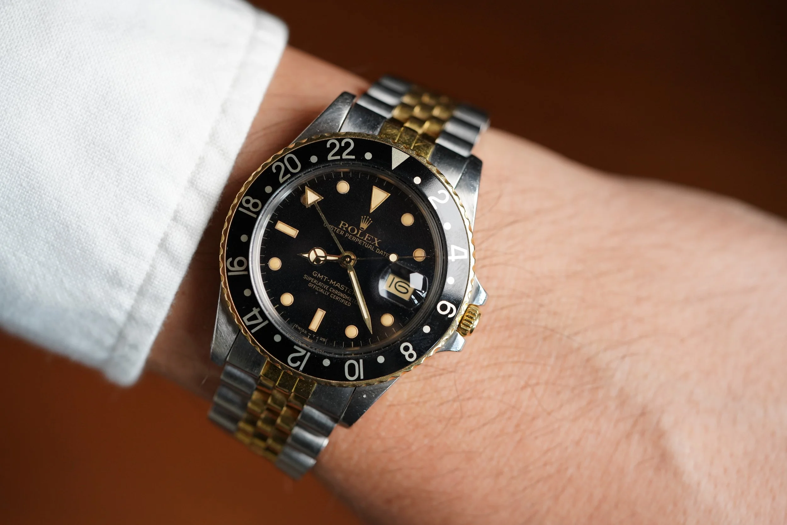 Rolex GMT-Master Reference 16753 Unpolished — Wind Vintage