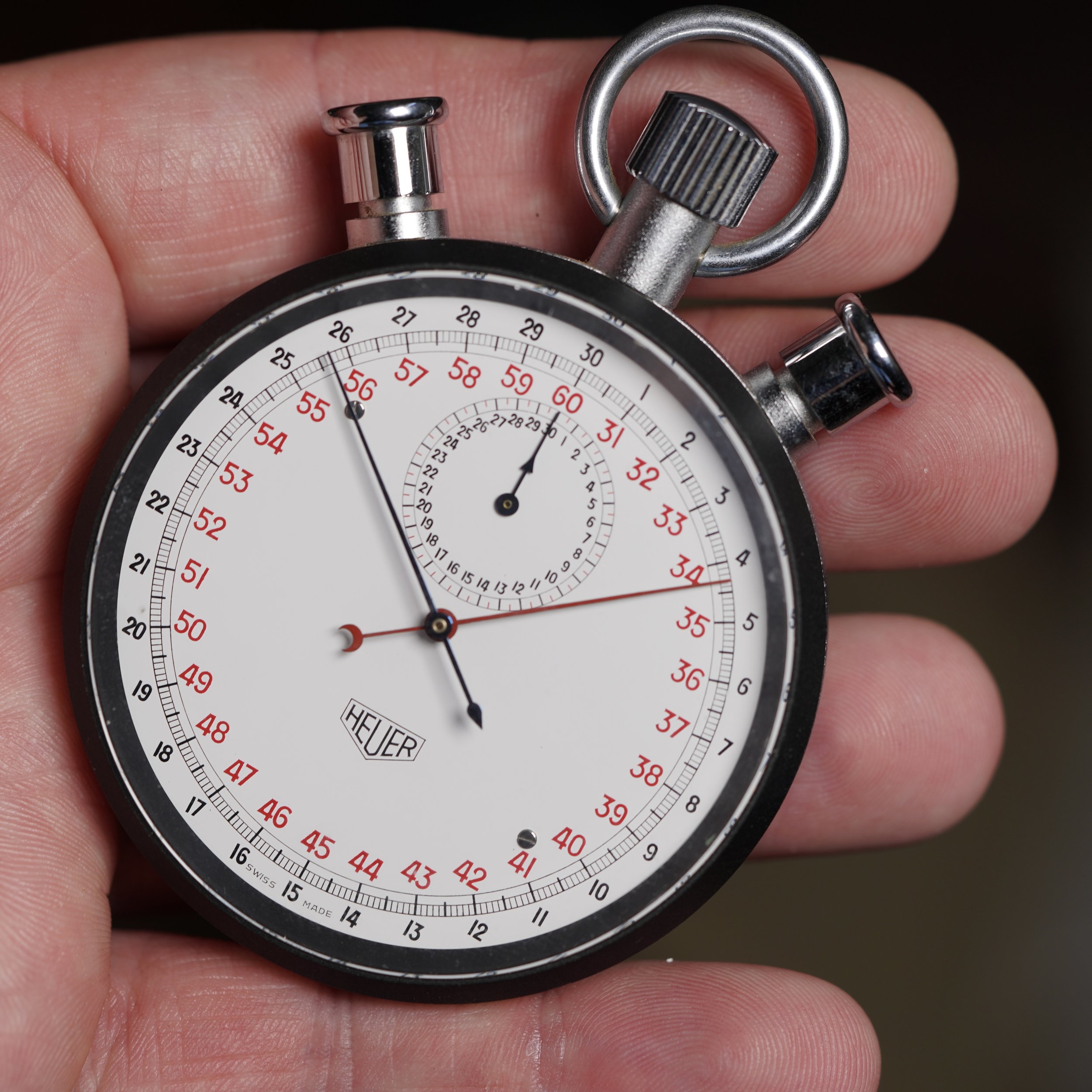 Heuer Split Seconds Stopwatch — Wind Vintage