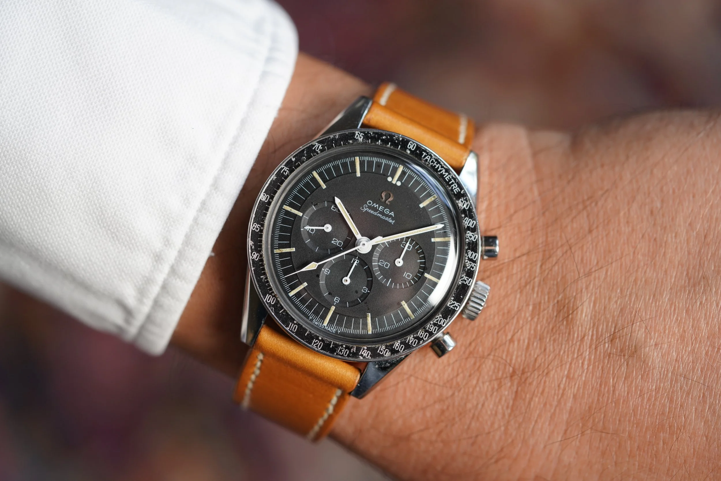 OMEGA Ed White Speedmaster Reference 105.003-63 w/ Extract & Booklet ...