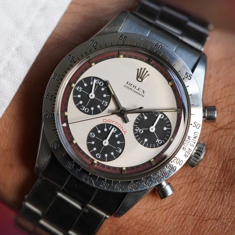 Rolex Paul Newman Daytona Reference 6239 Unpolished — Wind Vintage
