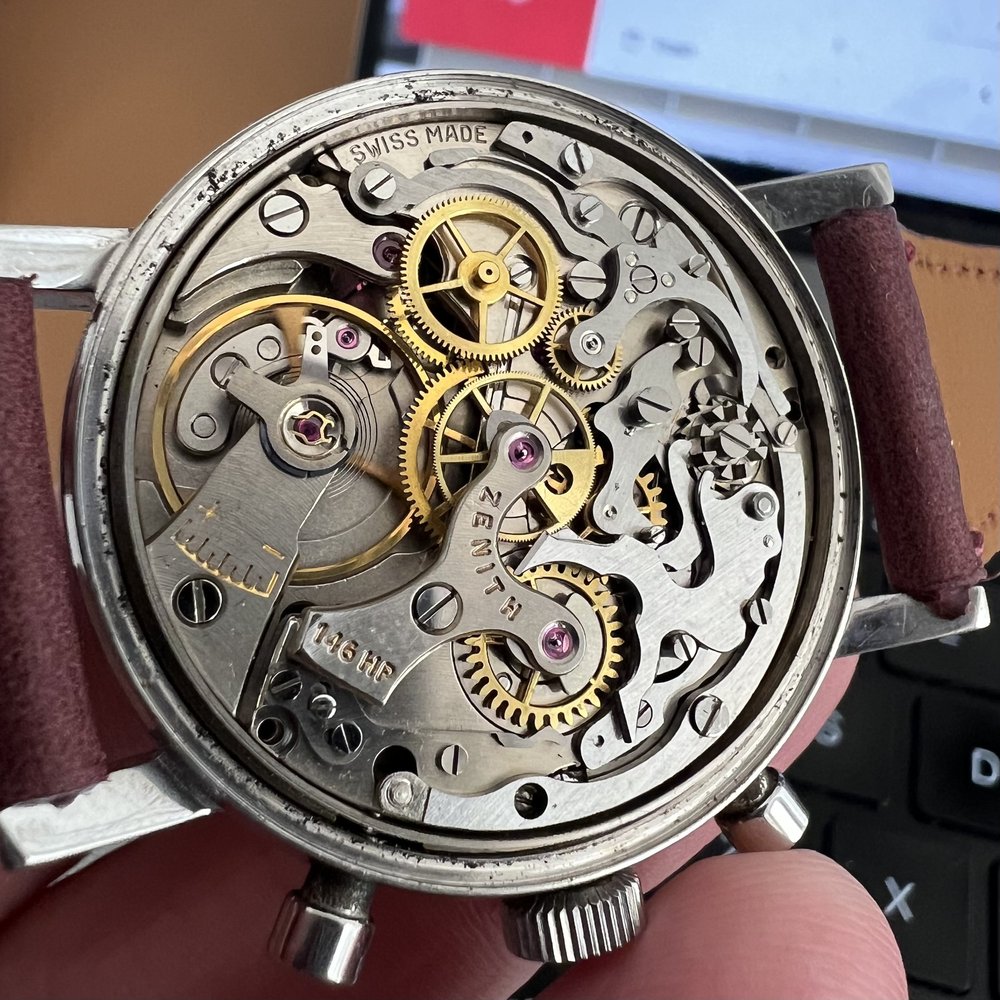 Zenith Reference A273 Chronograph Cal. 146 HP Unpolished — Wind Vintage