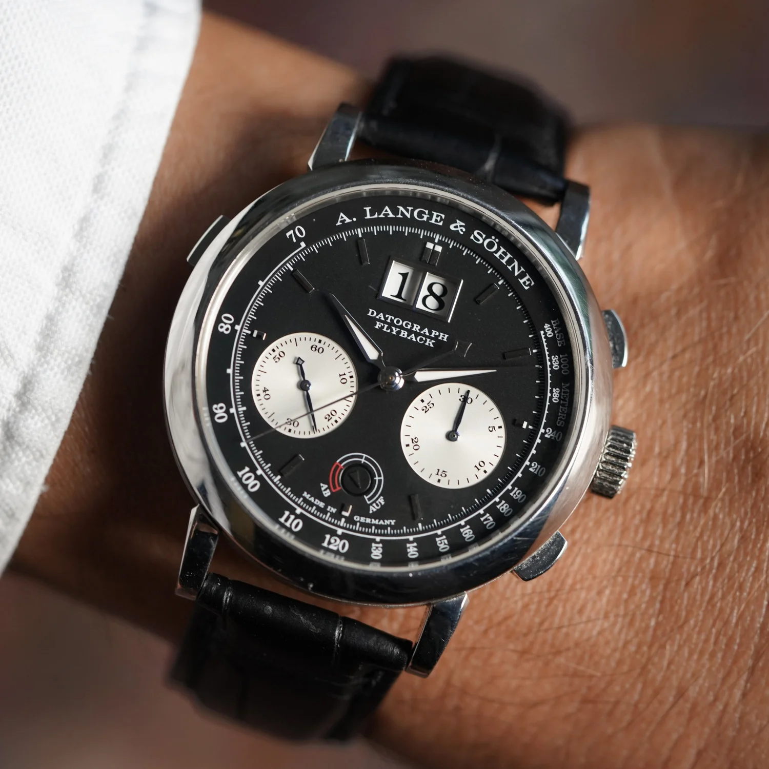 A. Lange & Söhne Datograph Flyback Reference 405.035 Up/Down in ...