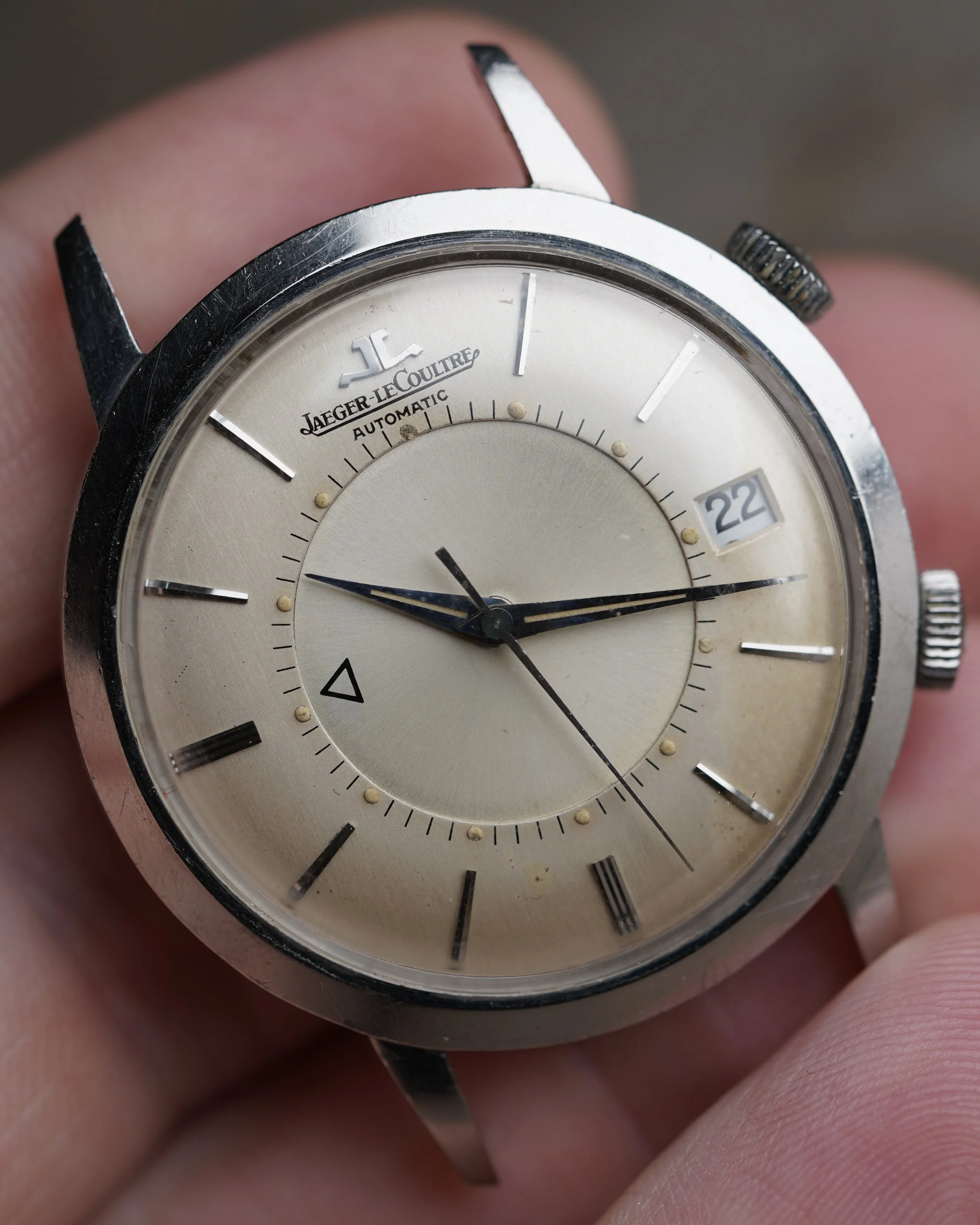 Jaeger-LeCoultre Memovox Reference E855 Unpolished — Wind Vintage